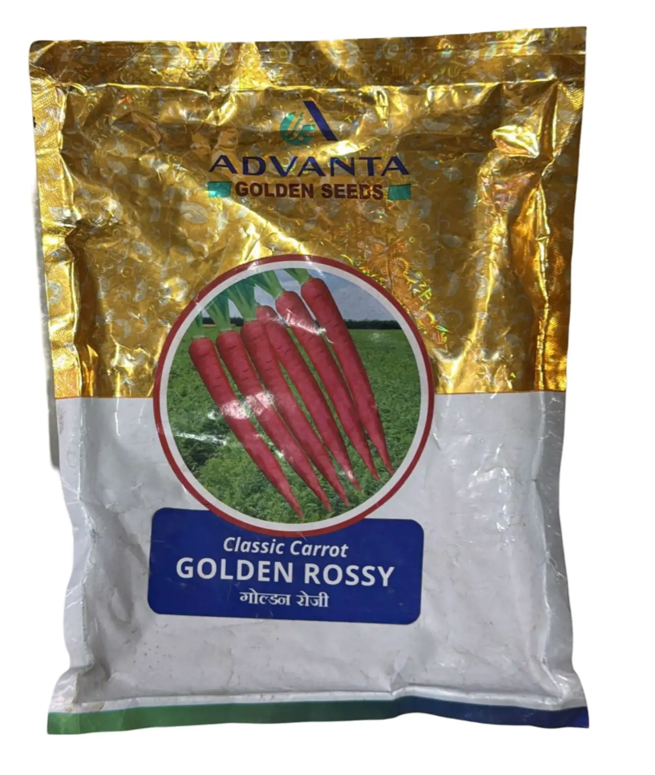 Advanta Classic Carrot Golden Rossy Seeds, Uniform, Sweet Red Roots For ...