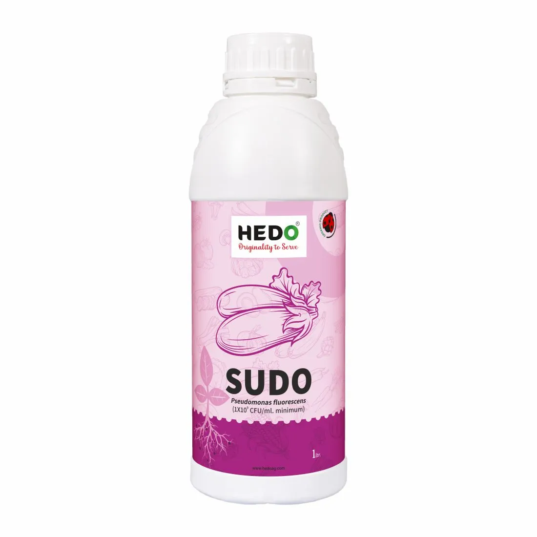 HEDO Sudo (Pseudomonas Fluorescence) Liquid Bio Fungicide, Effective ...