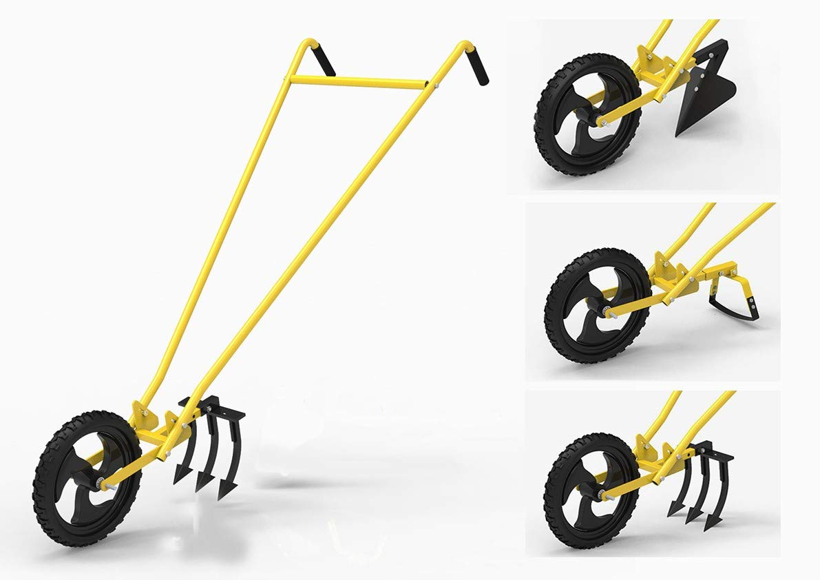 Hectare Wheel Hoe with 7 Weeder + 3 Tooth Cultivator + Furrow ...