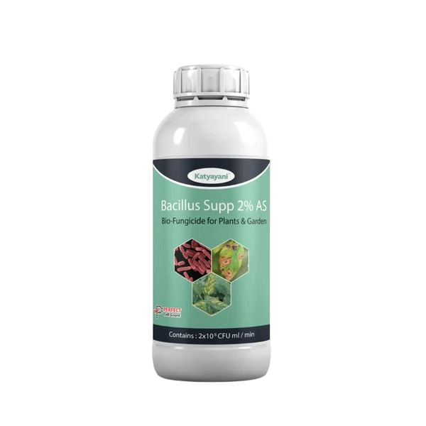 Katyayani Bacillus Supp 2% AS Liquid Bio Fungicide, Solution For ...