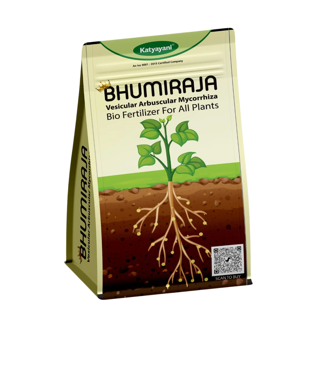 Katyayani Bhumiraja Mycorrhiza Bio Fertilizer, Advanced Mycorrhizal ...