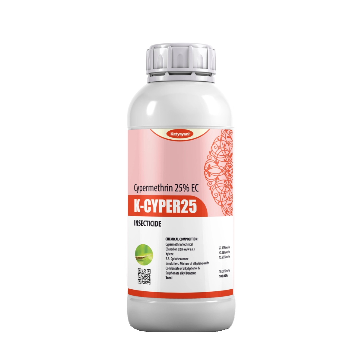 Katyayani K-Cyper25 Cypermethrin 25% EC Insecticide, Effective Pest ...