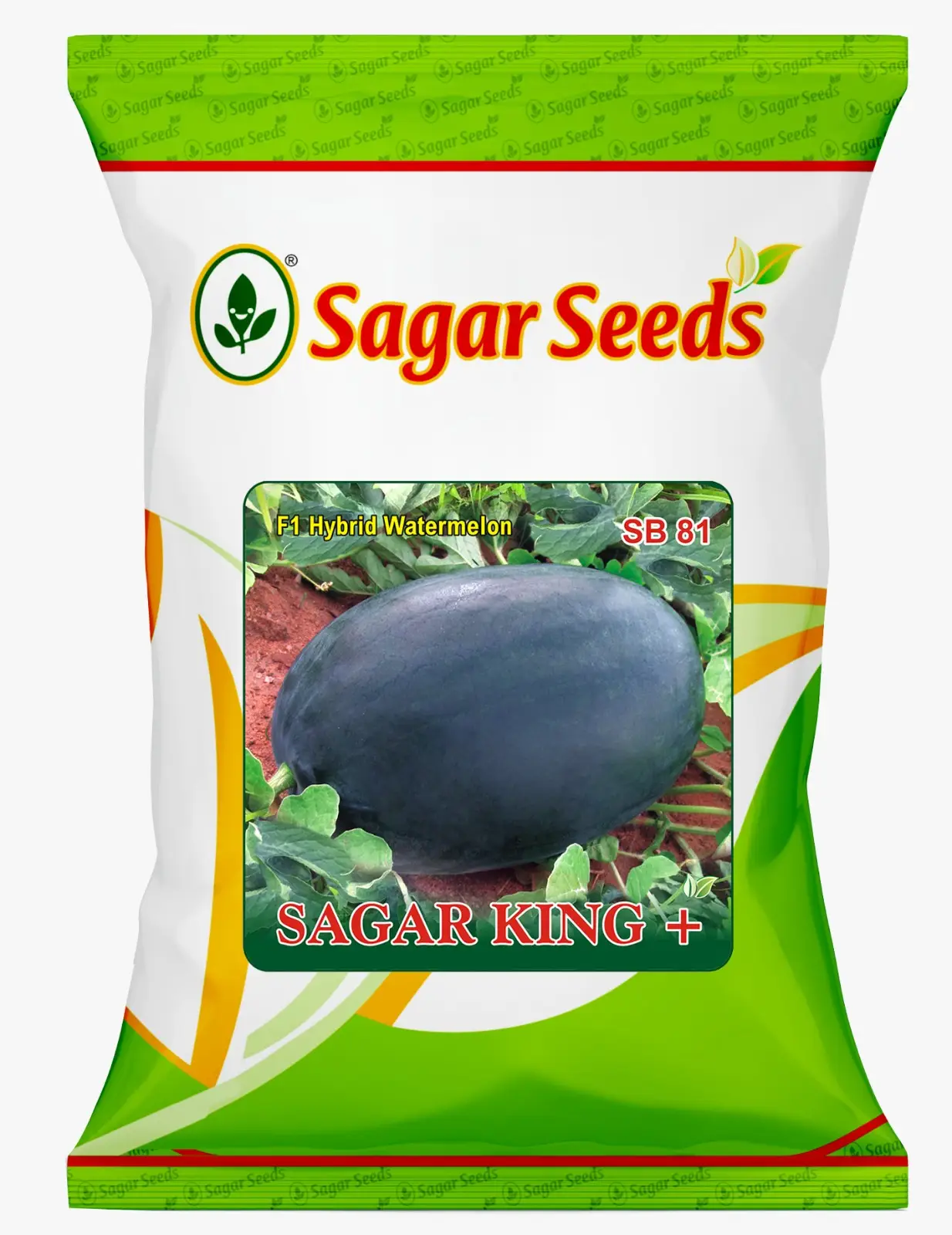 Sagar King Plus F1 Hybrid Watermelon Seeds, Oval Shape, Ice Box Segment ...